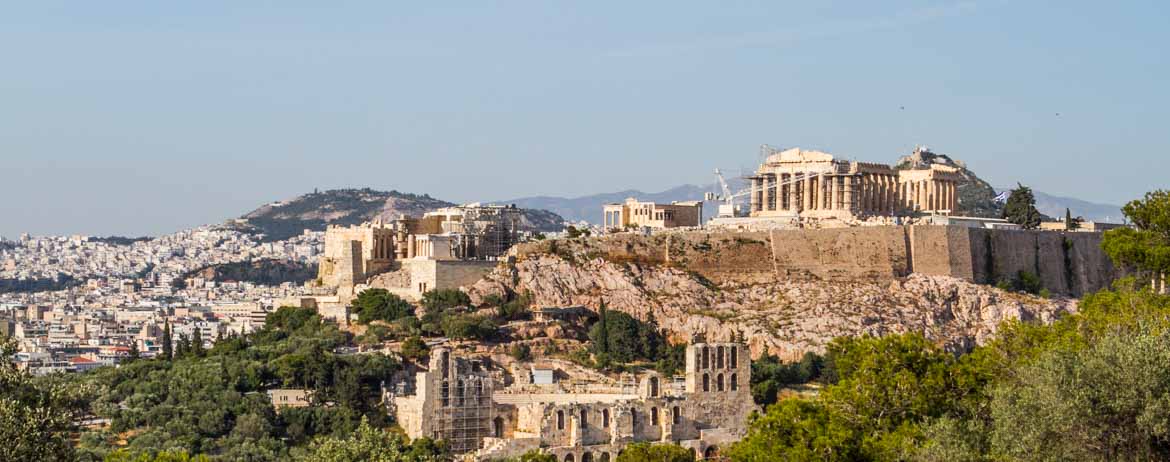 Parthenon on Acropolis Hill | Greece antiquity tourist attractions