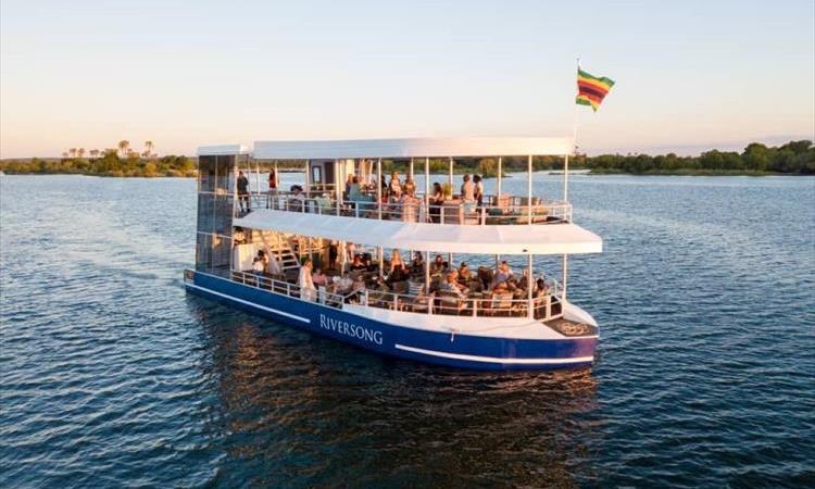 Sunset Zambezi Boat Cruise With Dinner from A$163